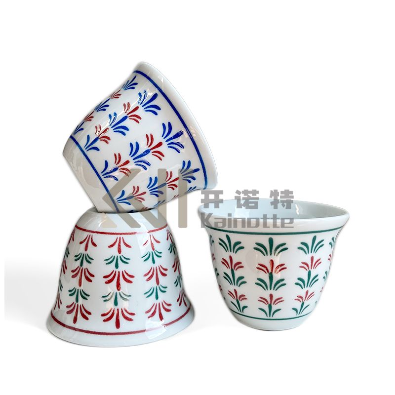 New Arrival Fine Porcelain Arabic Coffee Cup Set with Classic Design ...